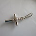 Silver Tone Carved Cross Charm for Zipper Pull on Jackets and Purses ...