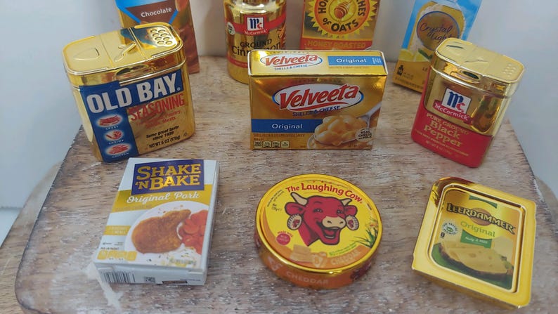 Zuru 5 Surprise Mini Brands Gold Rush Set - Rare Miniature Foods - Etsy