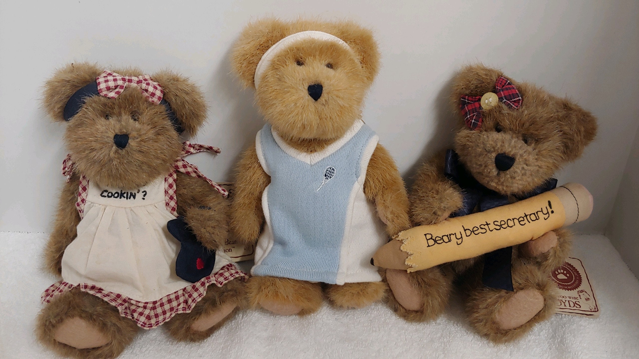 Vintage Collectibles Boyds Bears 7 Styles New With Tags Choose Style ...