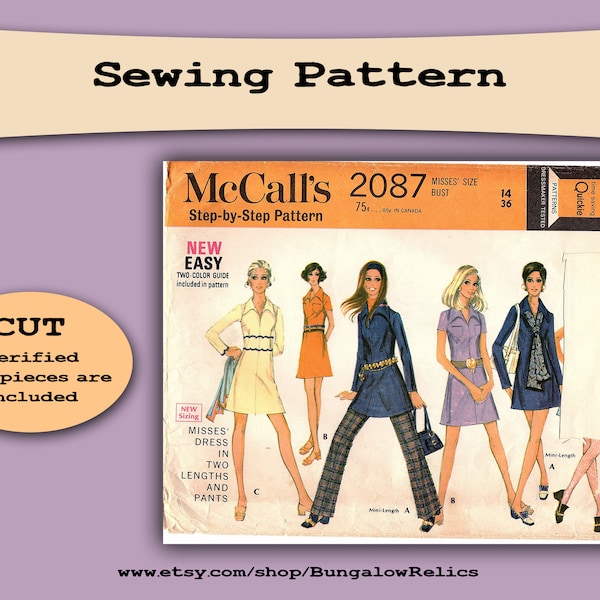 Mod a Line Dress - Etsy