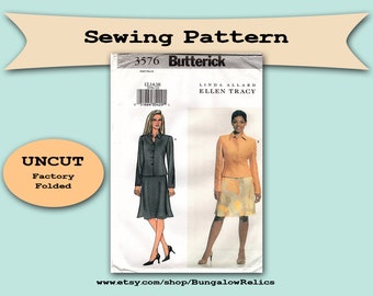 Uncut 8-12 Li8nda Allard Ellen Tracy Butterick 3336 - Etsy