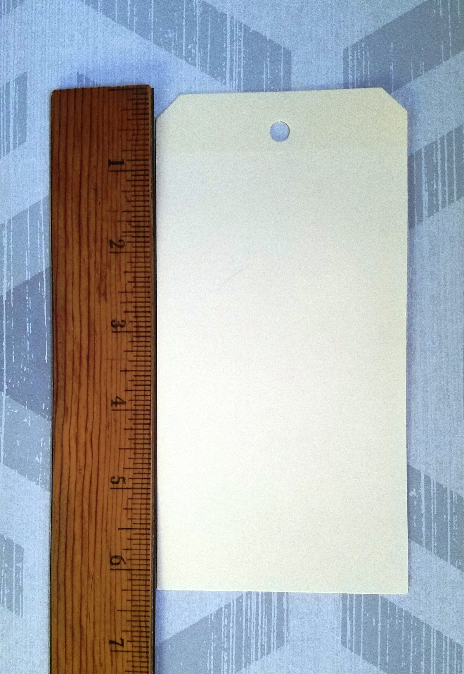 Blank 6 1/4" X 3 1/8" Manila Paper Craft Shipping Hang Tags Gel ...