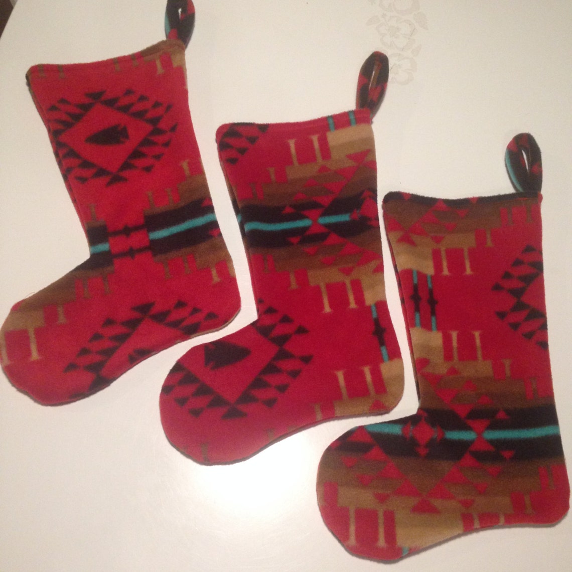 Handmade Polar Fleece Christmas Stocking - Etsy UK