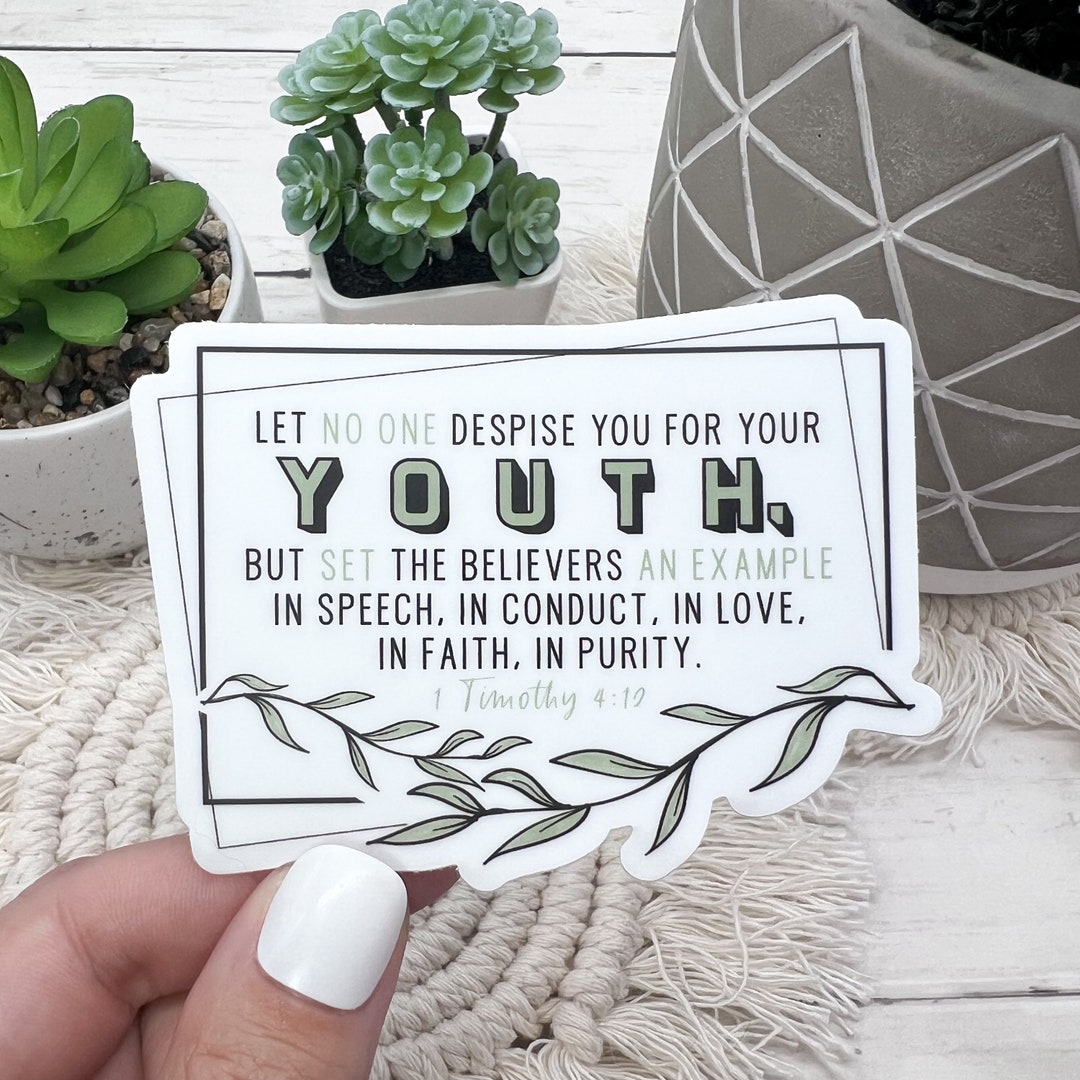 Youth Stickers, Faith Stickers, Christian Stickers, Stickers for Youth ...