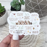 Queen Esther Bubble-free Kiss Cut Sticker | Bible Character Sticker - Etsy
