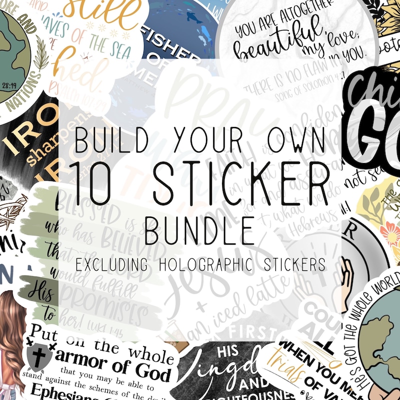Christian Stickers - Etsy