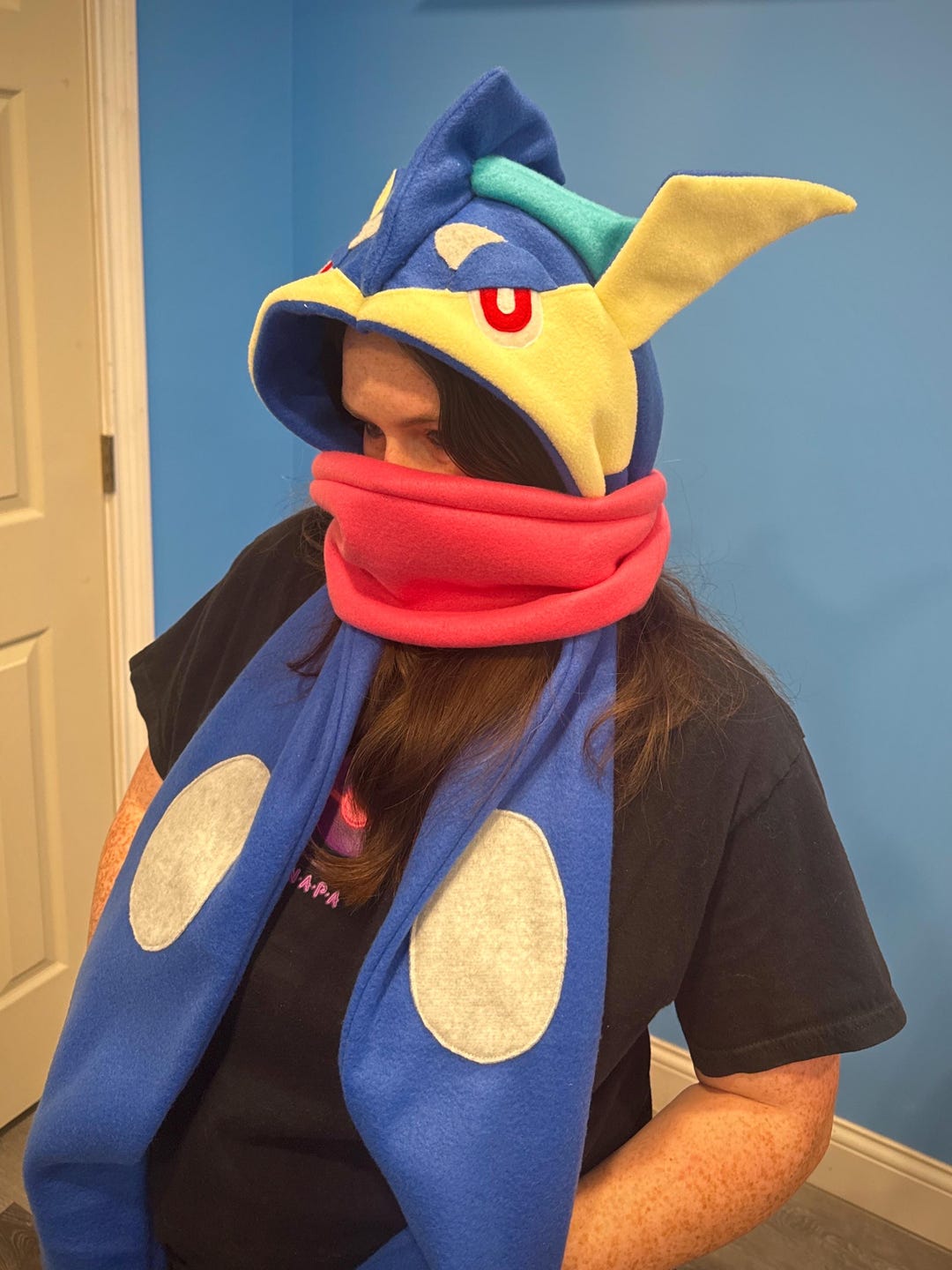 Frog Hat Anime Cosplay Fighting Rave Outfit Halloween Costume - Etsy