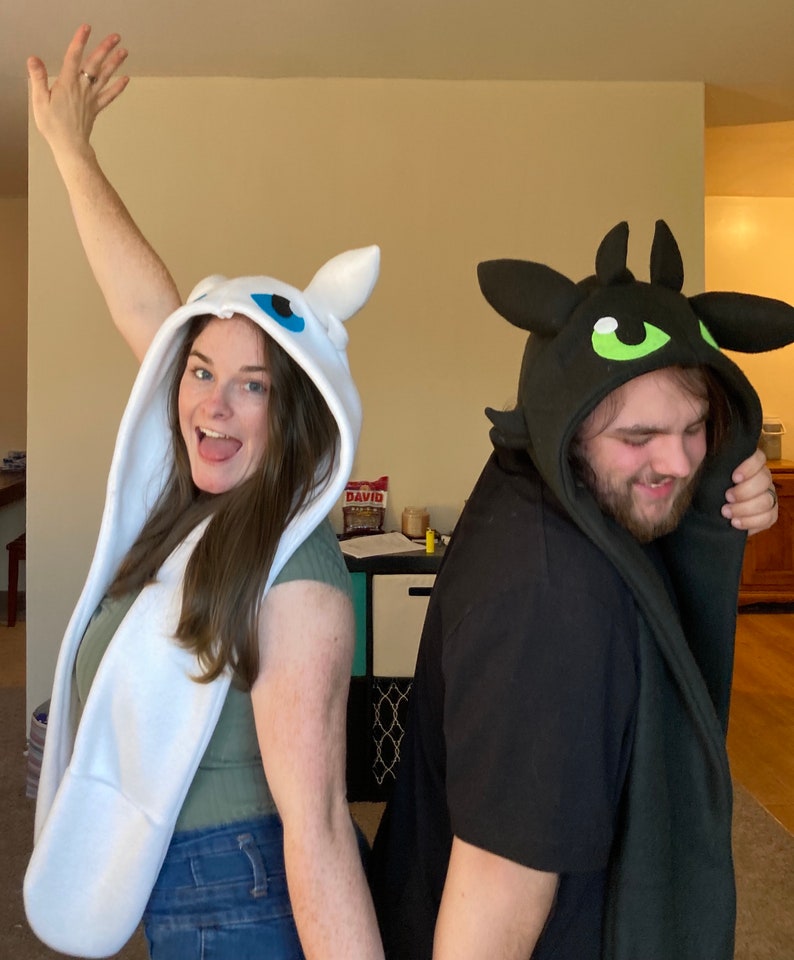 Toothless Inspired Hat How to Train Your Dragon Scoodie Hiccup | Etsy