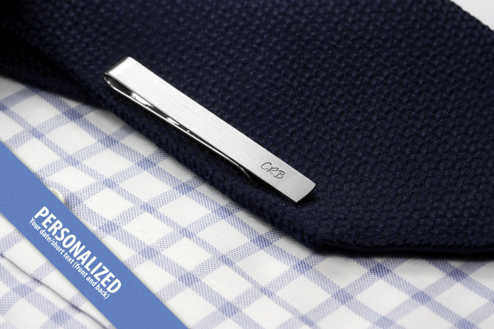 Wedding Tie Clip for Groom Custom Tie Clip Personalized | Etsy