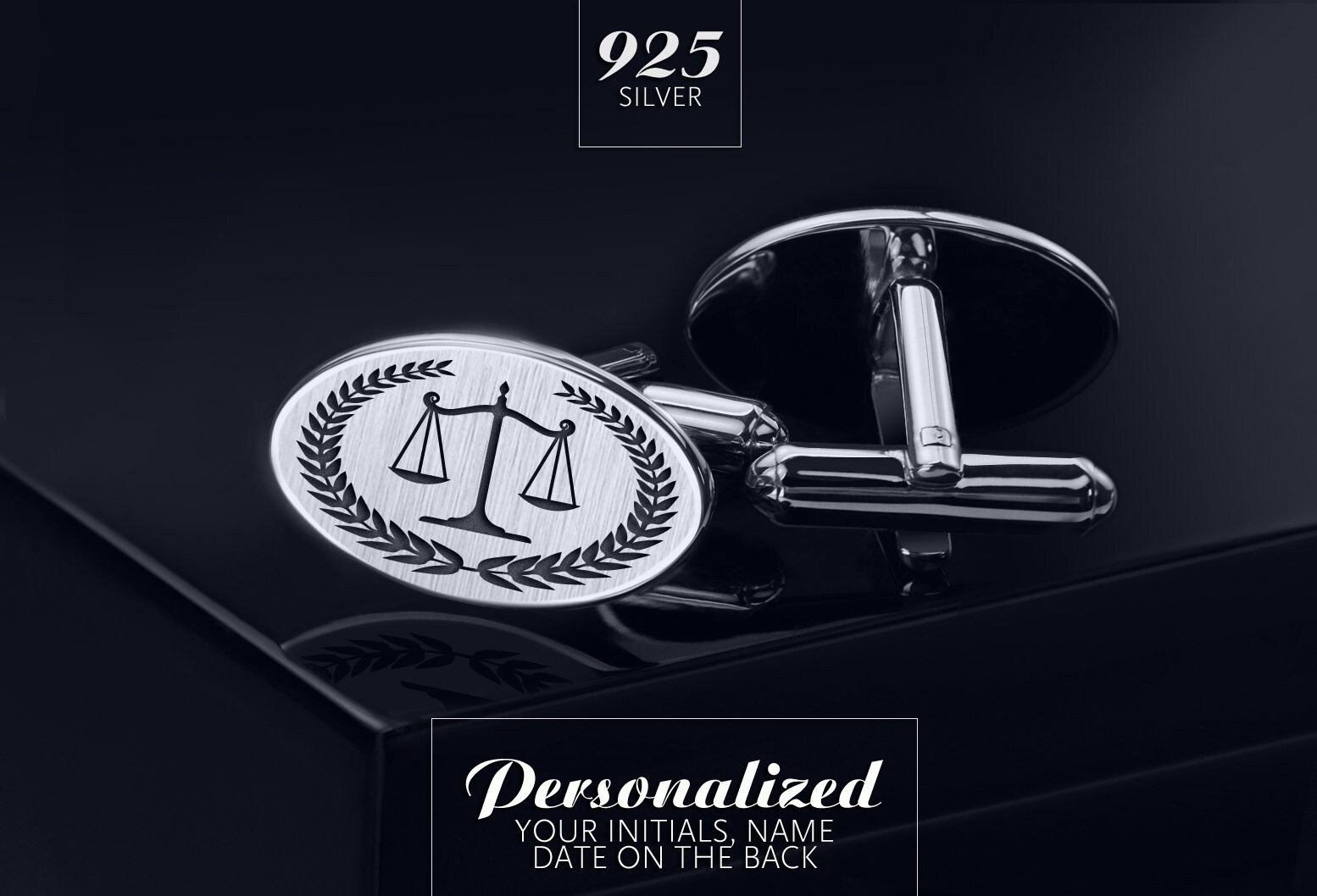 Law Cufflinks, Lawyer Gift, Lawyer Cufflinks Engraved, Attorney ...