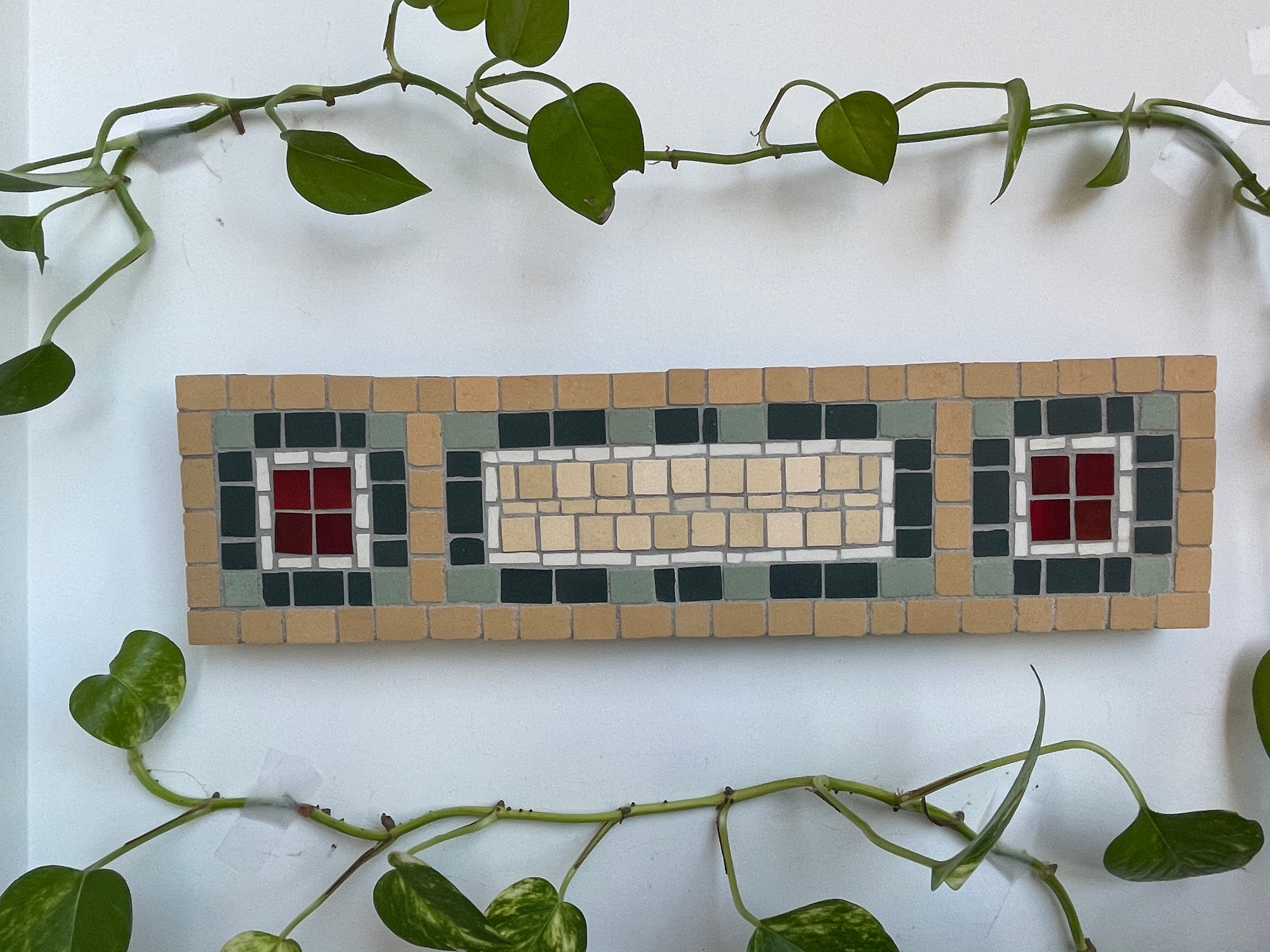NYC SUBWAY Mosaic Large Detail-authentic Porcelain Tile/custom Work ...