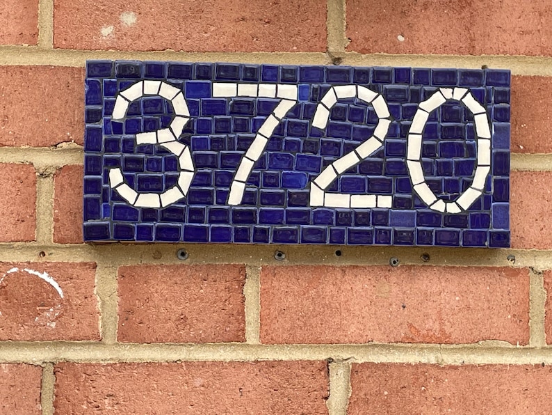 NYC SUBWAY Mosaic Signaddress) *authentic* ID Tablet Made to Order ...