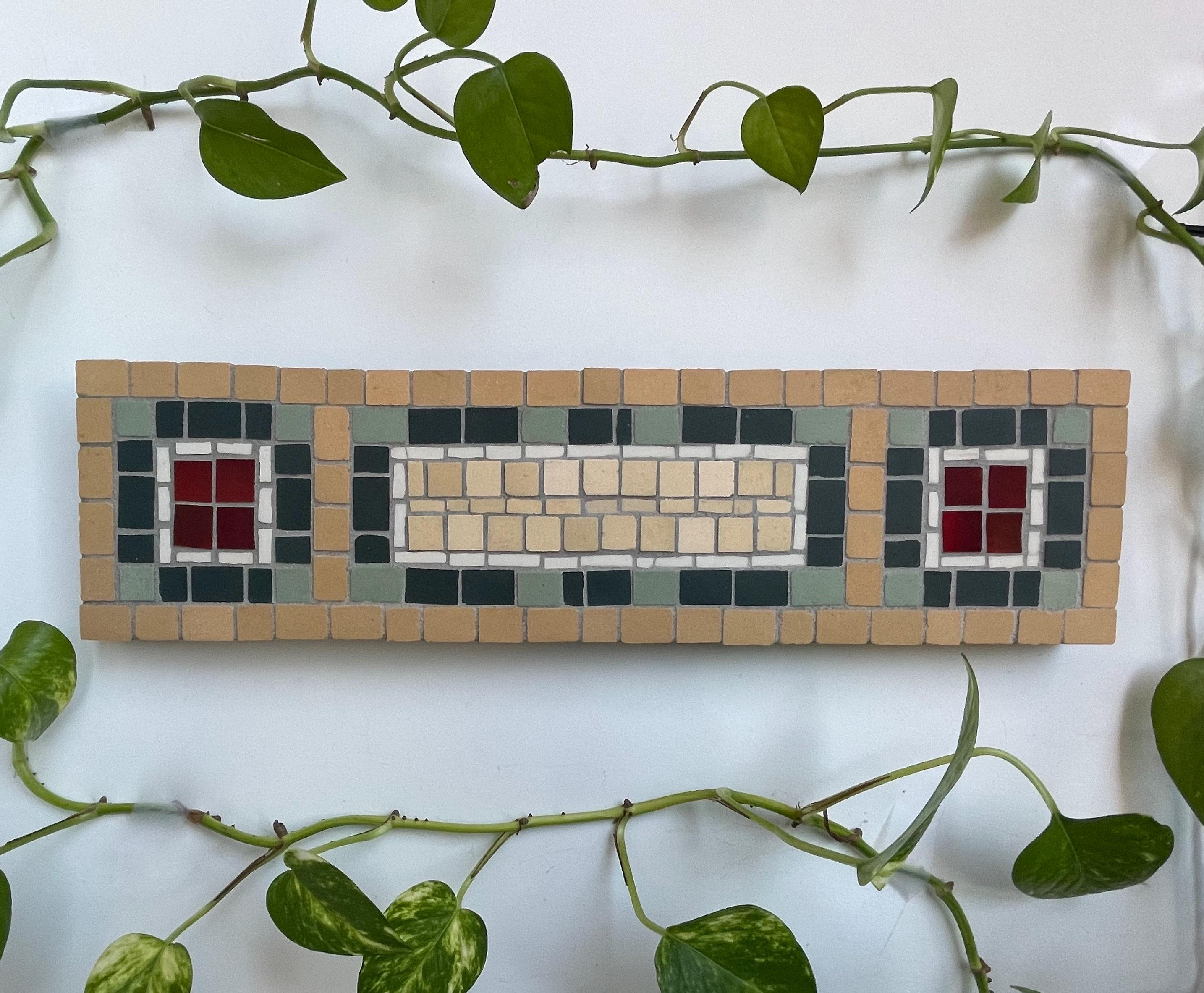 NYC SUBWAY Mosaic Large Detail-authentic Porcelain Tile/custom Work ...
