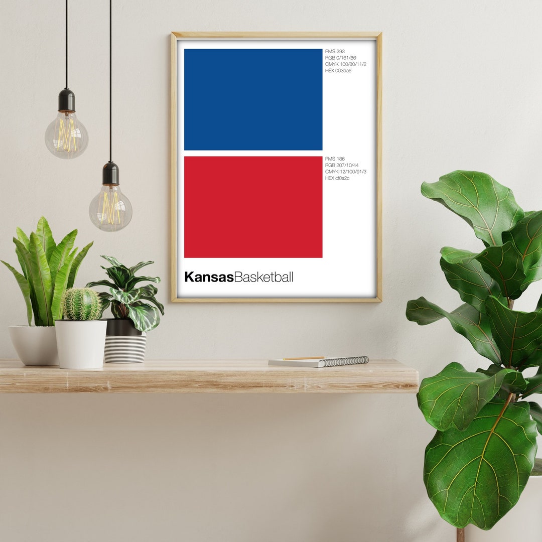 Kansas Color Swatch Unframed Minimalist Print 11x14 - Etsy