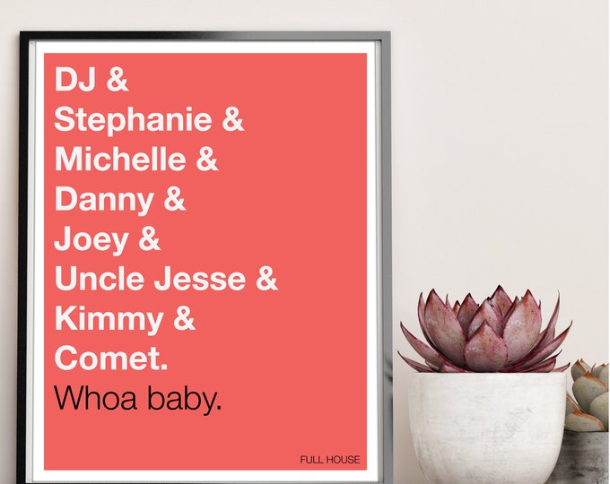 Full House Colouring Book PDF - Etsy Canada