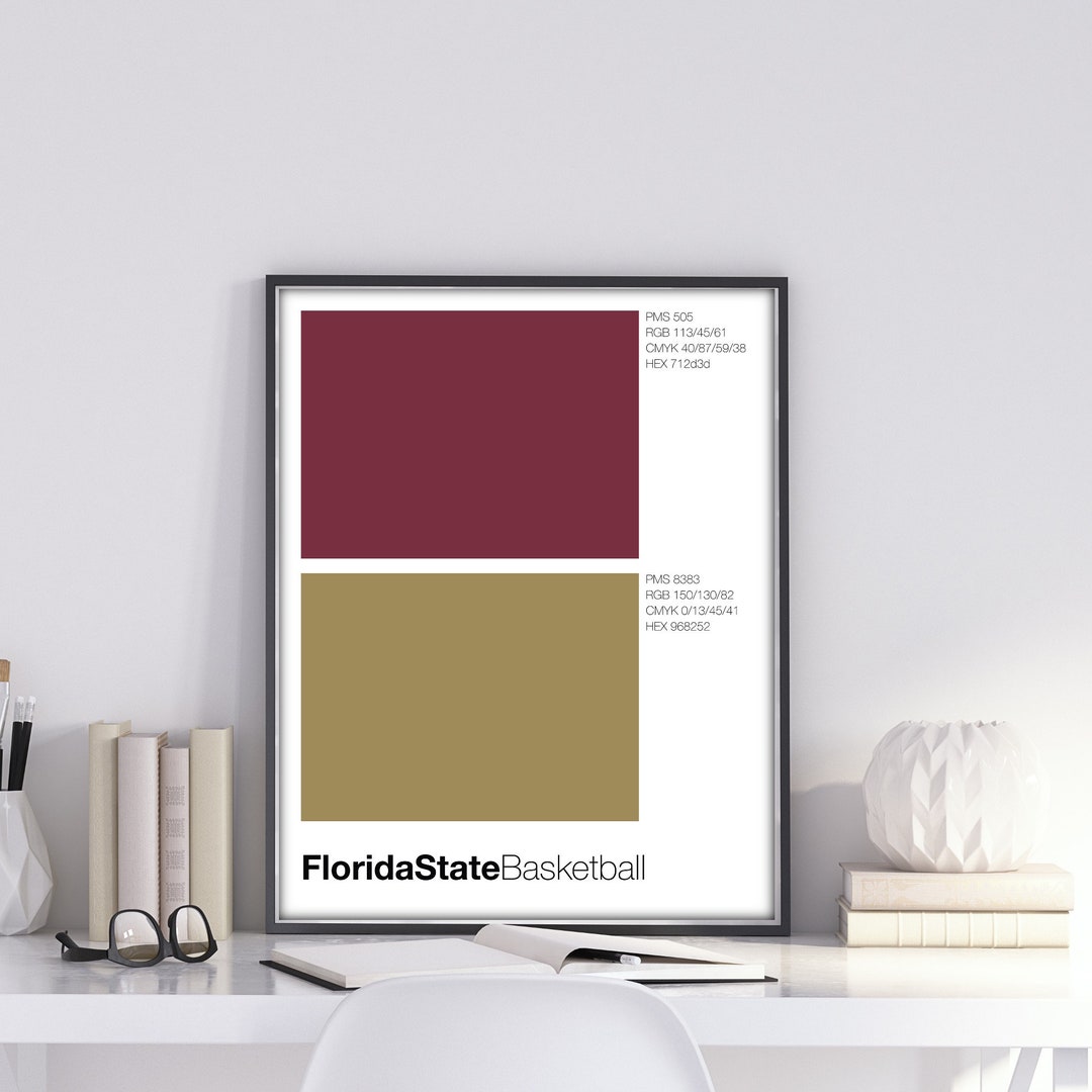 Florida State Color Swatch Unframed Minimalist Print | 11x14 - Etsy