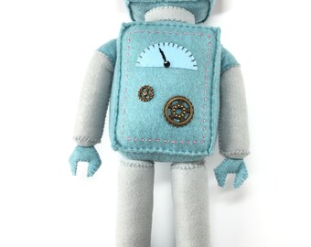 Robot plush | Etsy