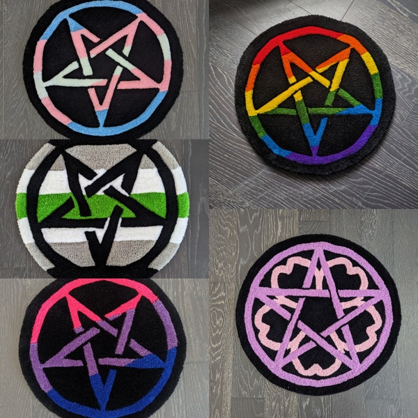 Pentacle Area Rug - Etsy