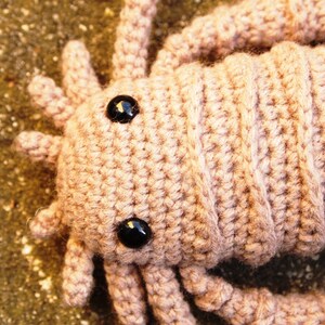 PDF PATTERN - Crocheted Eurypterid Sea Scorpion Amigurumi Paleo Plushie ...