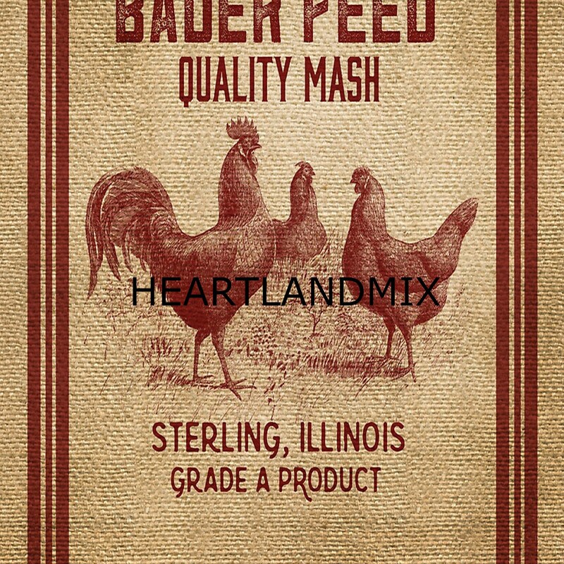 Vintage Feed Labels - Etsy