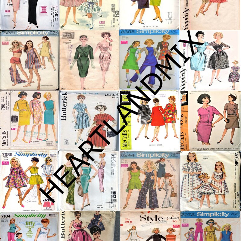 1960s Sewing Pattern - Etsy