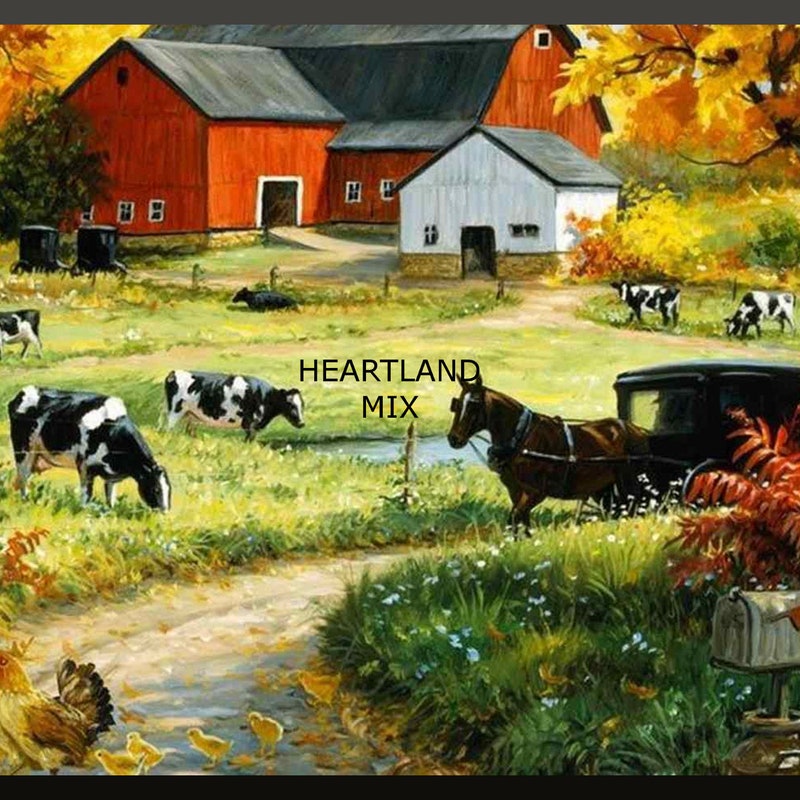 Farm Scene - Etsy