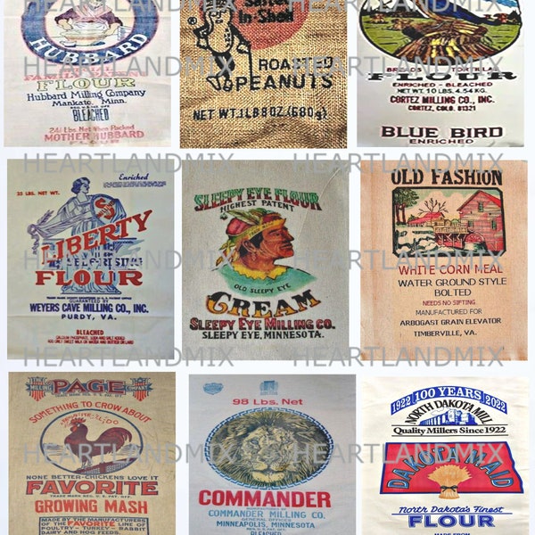 Flour Sack - Etsy