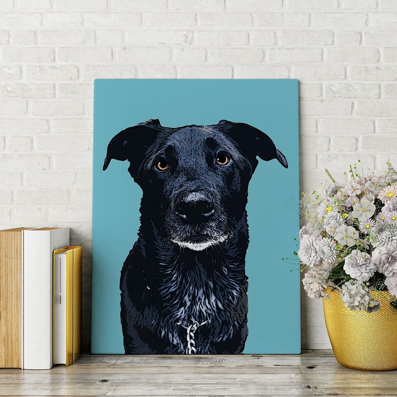 Custom Pet Portrait - Etsy