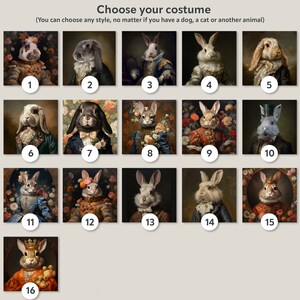 Custom Queen Rabbit Portrait Memorial, Regal Bunny Painting, Pet Lovers ...