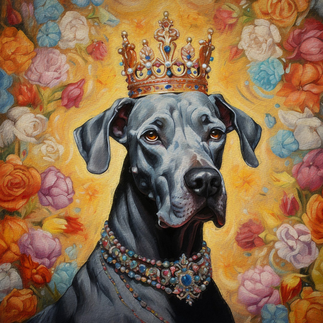 Custom Royal Pet Portraits. Renaissance Pet Painting. Pet Portrait Gift ...