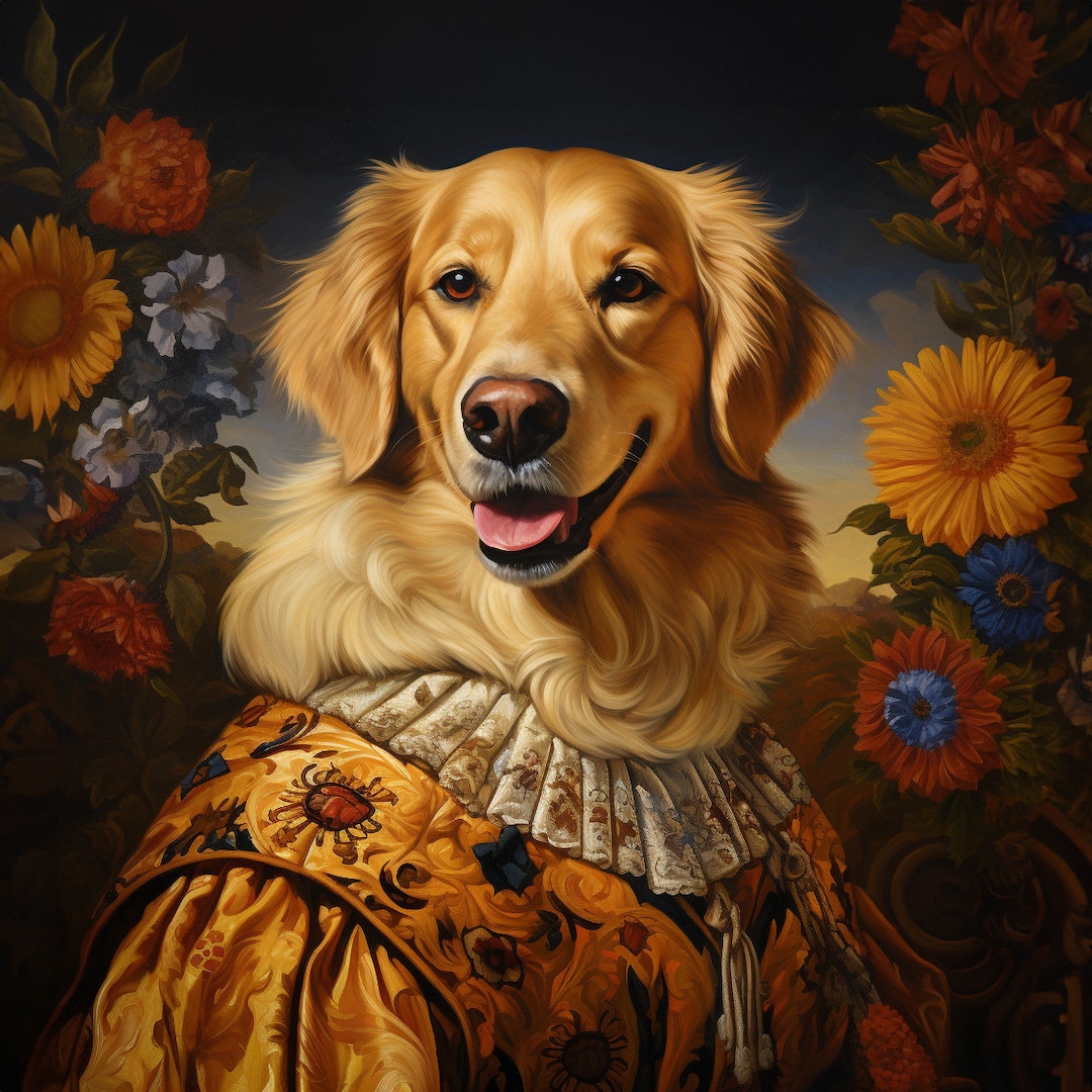 Custom Royal Dog Portraits. Renaissance Pet Painting. Pet - Etsy