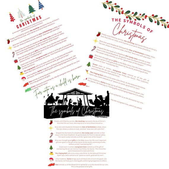 The 3 Most Beautiful Symbols of Christmas Explained! | Significado de