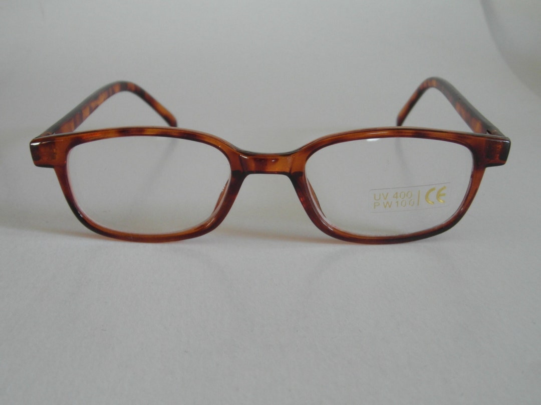 Vintage Brown Tortoiseshell Rectangular Optical Frame - Etsy