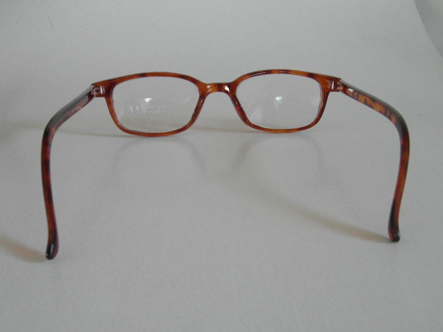 Vintage Brown Tortoiseshell Rectangular Optical Frame - Etsy
