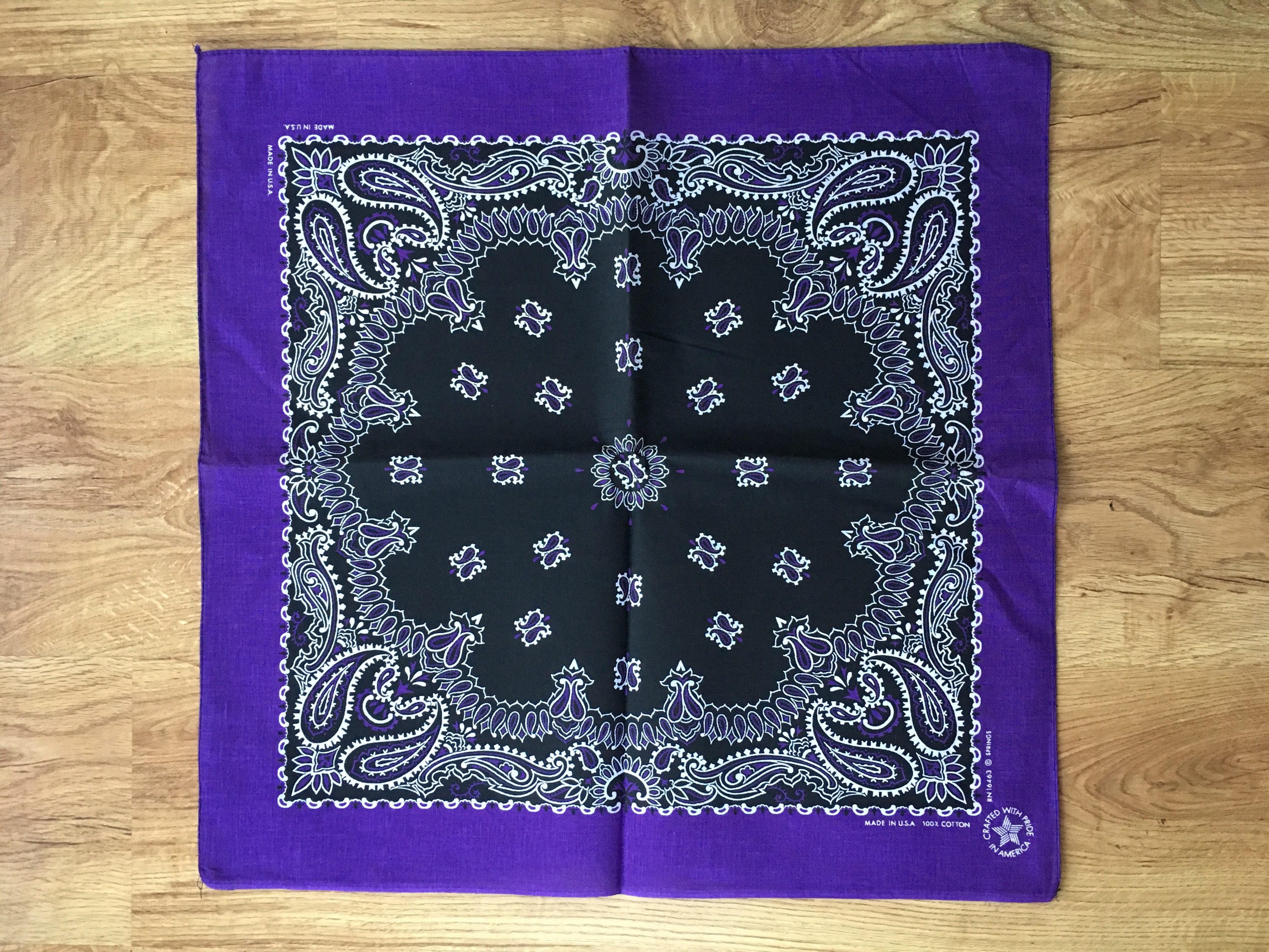 Dark Purple Bandana