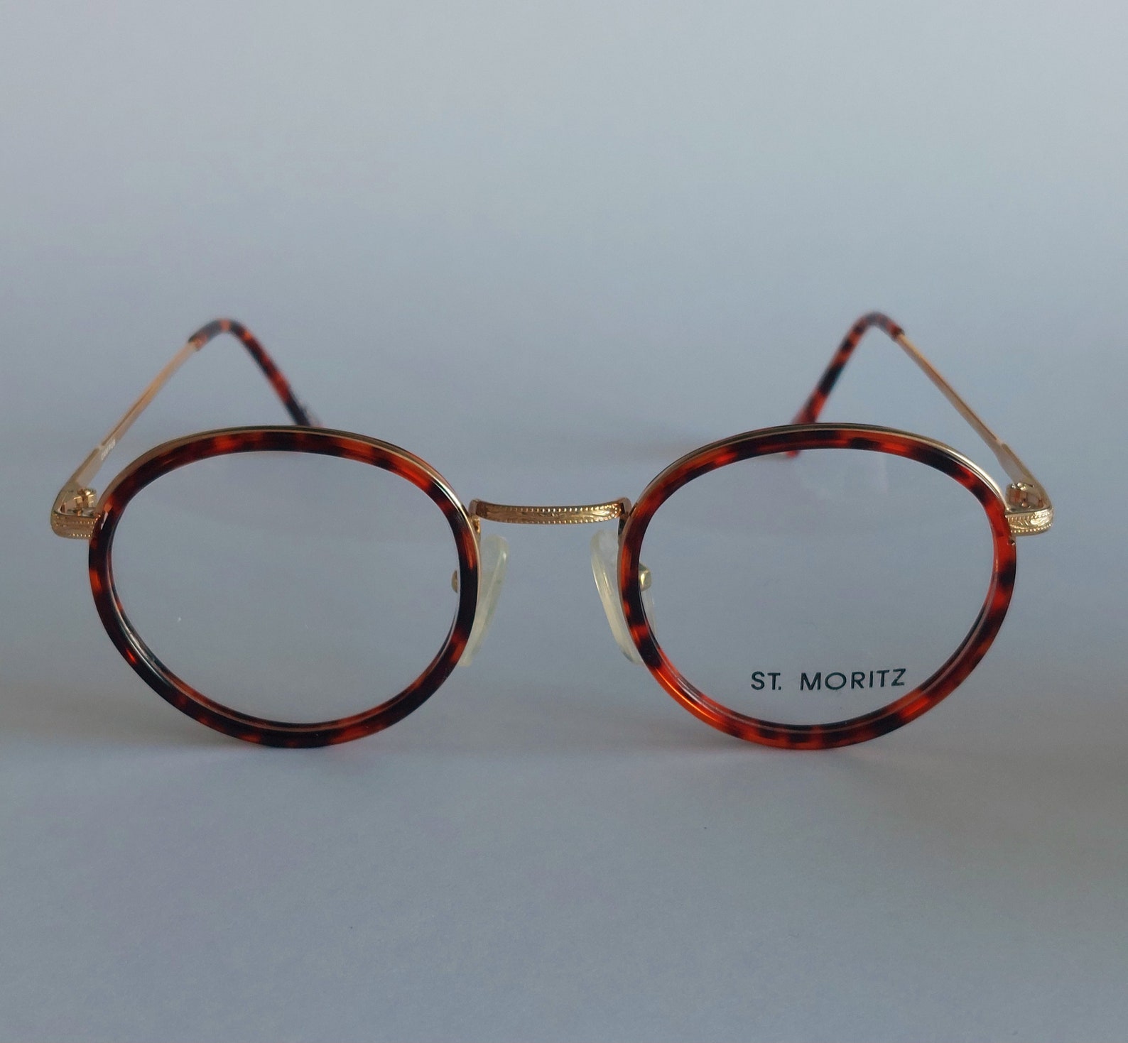 Vintage Gold & Tortoiseshell Round Optical Frame - Etsy