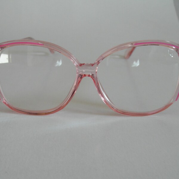 Translucent Pink Glasses - Etsy
