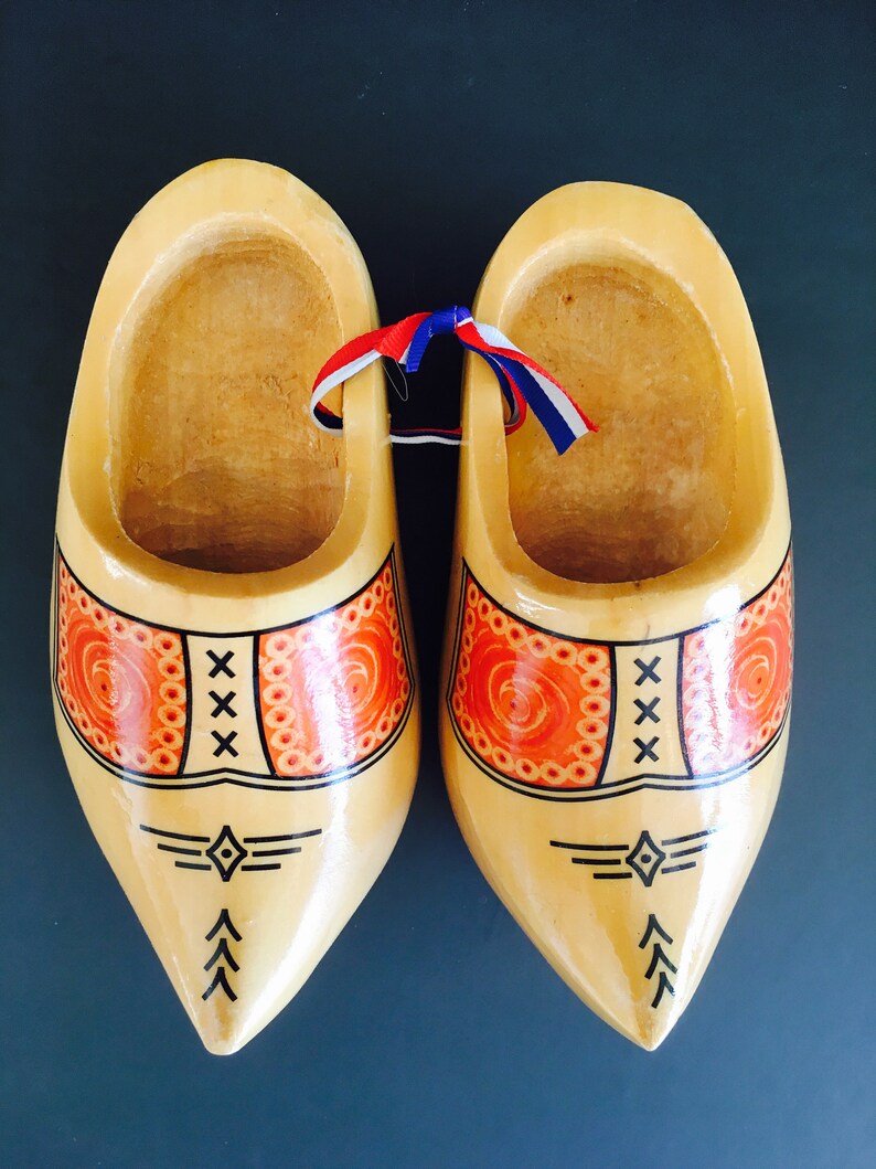 Vintage Small Dutch Clogs - Etsy