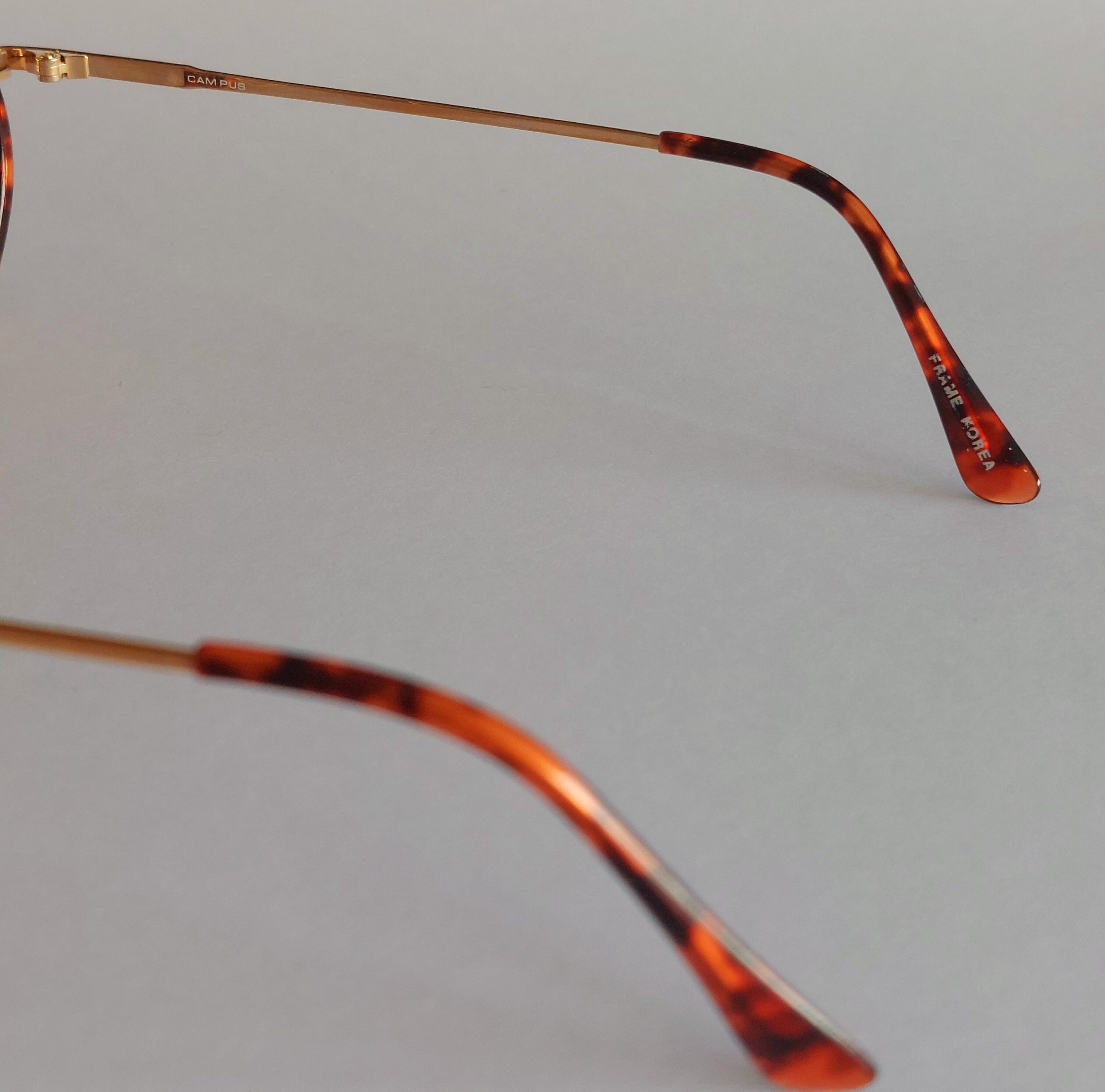 Vintage Gold & Tortoiseshell Round Optical Frame - Etsy