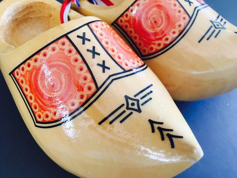 Vintage Small Dutch Clogs - Etsy