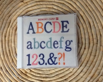Janome Memory Embroidery Card - Etsy