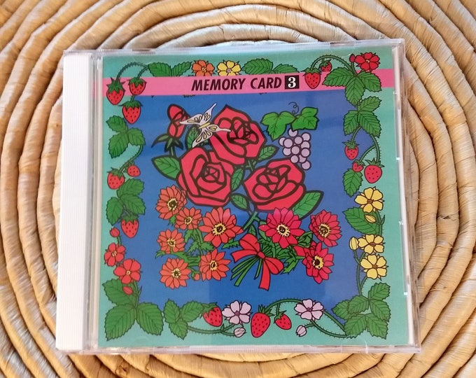 Flower Series Memory Card #3 for Janome Memory Craft 8000 | 9000 | 5000 ...