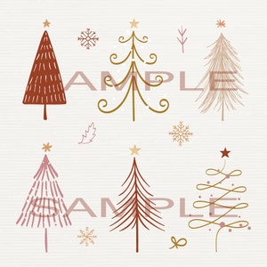 Pretty Trees Instant Download Printable Pdf PNG Dxf EPS Files for You ...