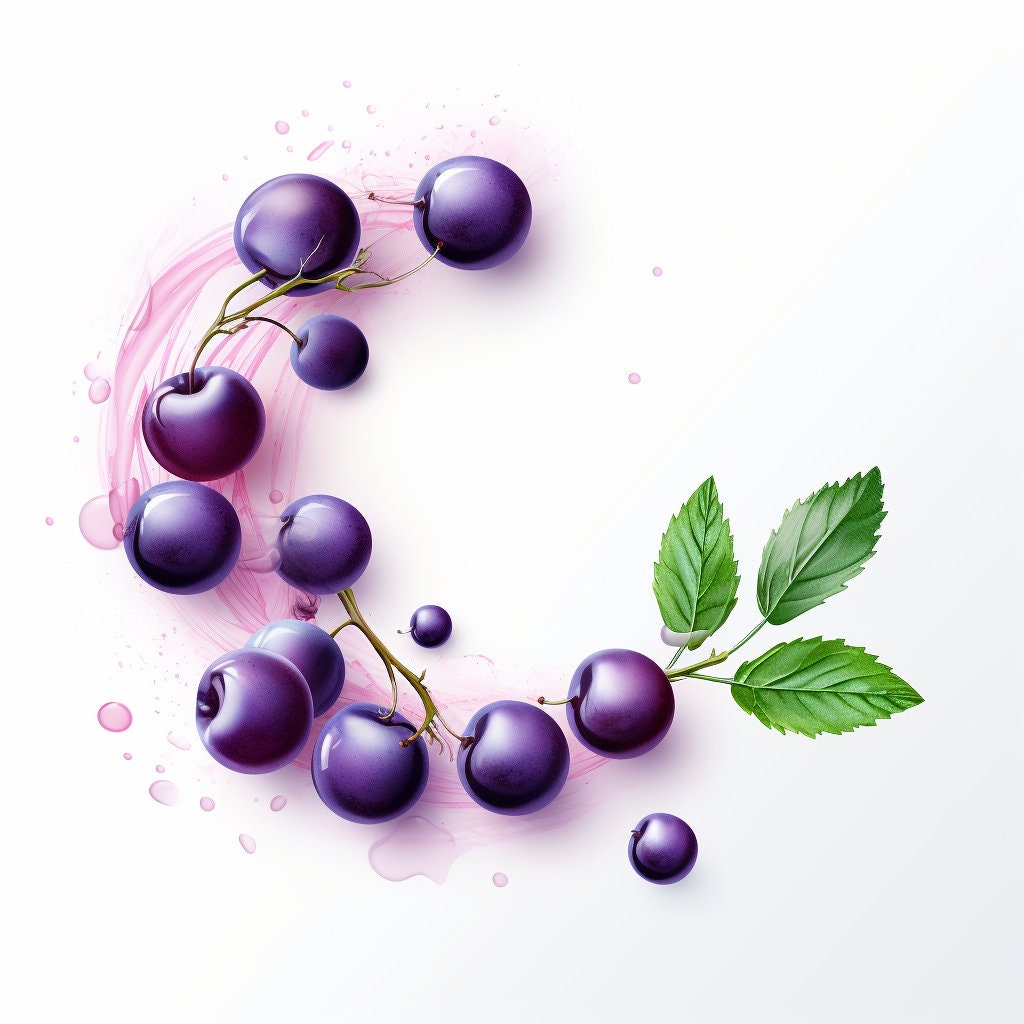 Victorian Plum Label for Artisan Fruit Products, Plum Label for ...