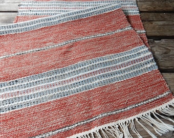Swedish woven rug | Etsy