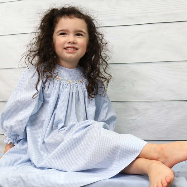 Smocked Little Girls Dresses - Etsy