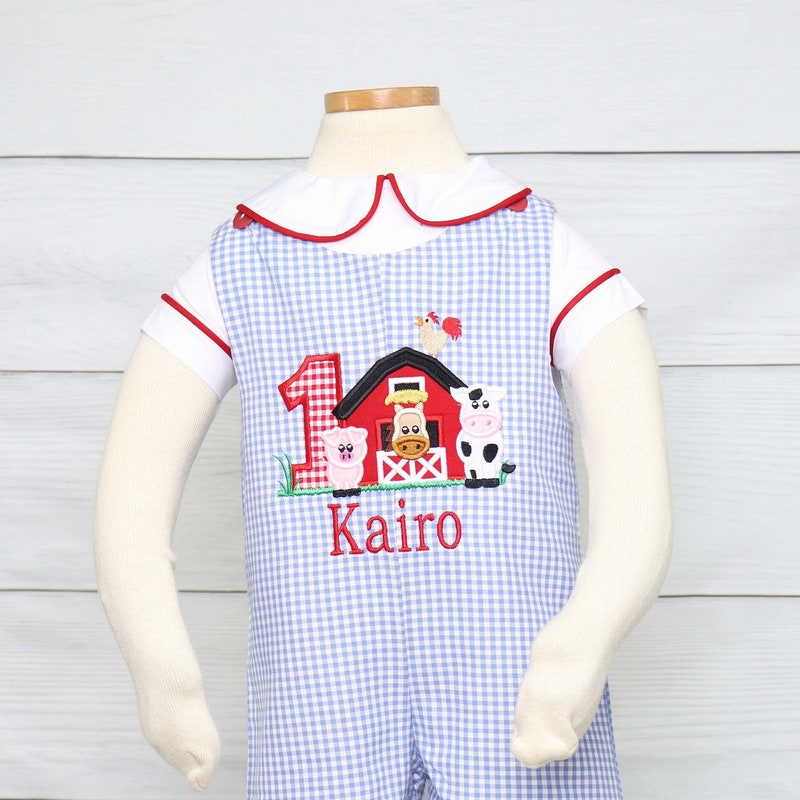 Boy Outfits Farm - Etsy