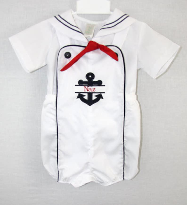 Baby boy Sailor Outfit Baby Sailor Outfit Baby Nautical | Etsy