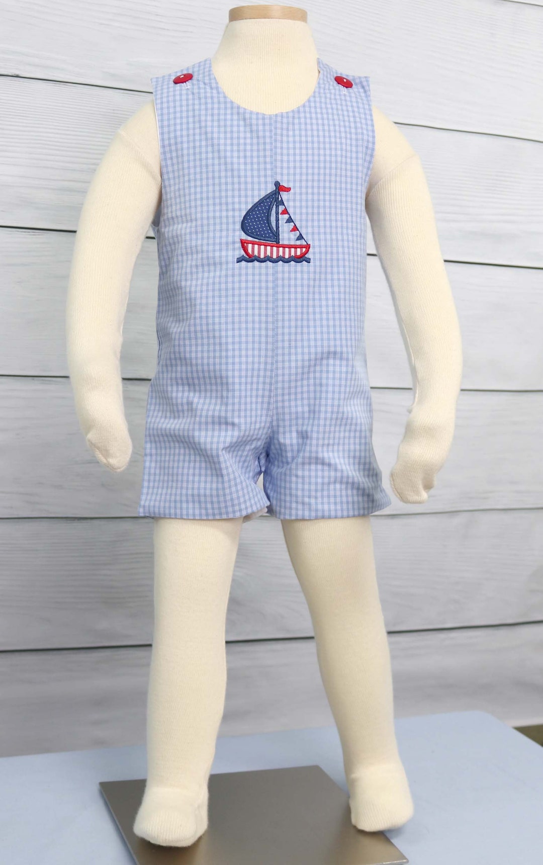 Baby Boy Sailor Outfit, Sailor Jon Jon, Nautical Outfit Boy, Baby Boy ...