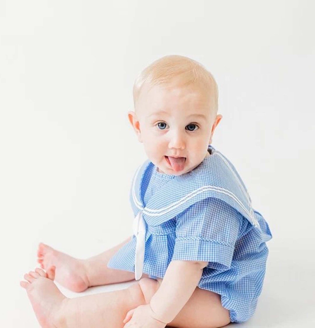 Baby Boy Sailor Outfit, Nautical Baptism, Baby Boy Easter Outfit ...
